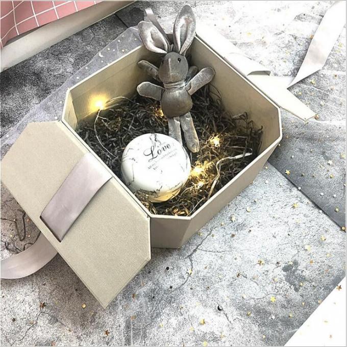 Recyclable Delicate Perfume Gift Paper Packaging Boxes With Portable ...