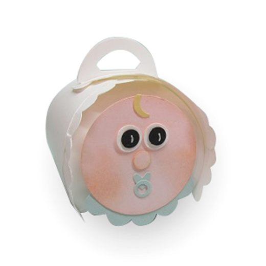 Mini Fancy Foldable Single Slice Cake Box , Card Paper Cake Slice Packaging