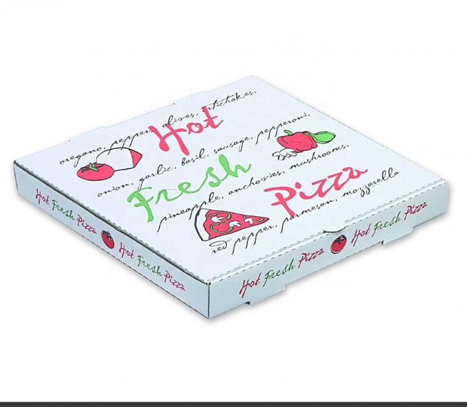 Custom Pizza Box Packaging Corrugated Paper Materials
