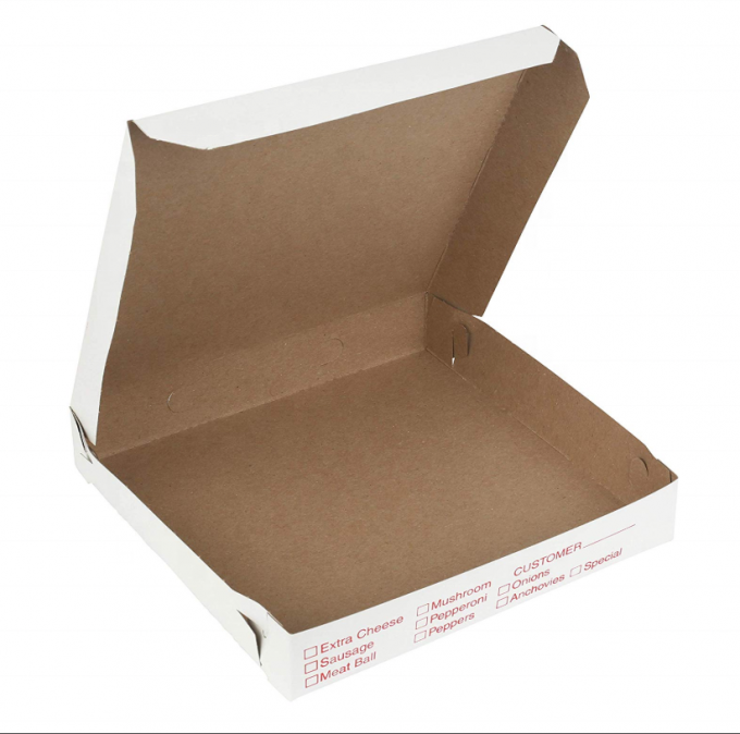 Custom Pizza Box Packaging Corrugated Paper Materials