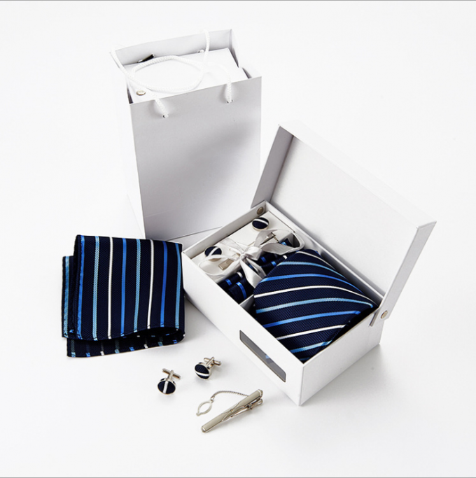 Fashion Classic Necktie Set Gift Box 16X10.5X6.5 Cm Cardboard Paper ...