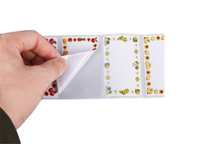 CMYK Color Self Adhesive Label Sticker , Self Stick Name Tags For Label ...