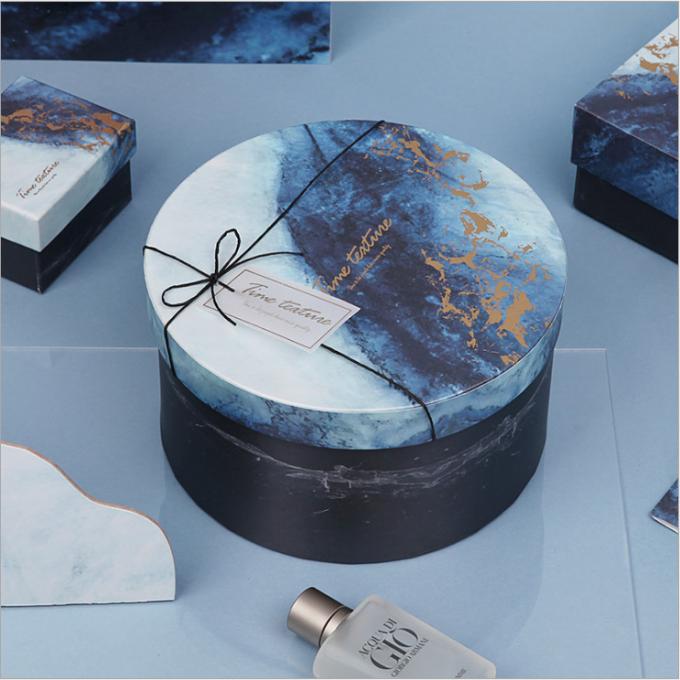 Matt Lamination Marble Pattern Custom Garment Boxes